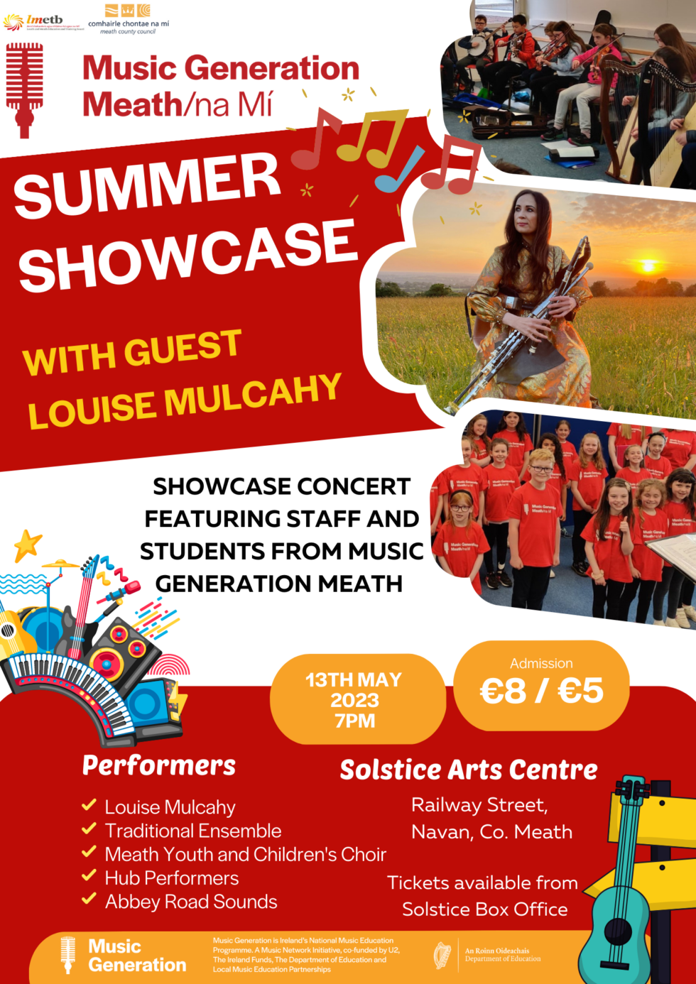 Summer Showcase May 13th | Music Generation Meath